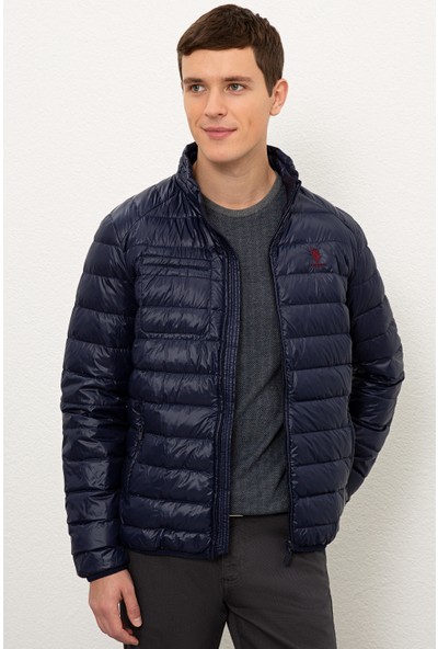 U.S. Polo Assn. Erkek Lacivert Mont Sentetik