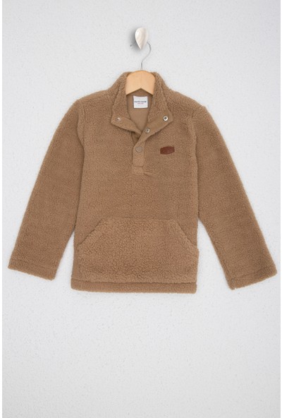 U.S. Polo Assn. Erkek Çocuk Camel Sweat Shirt U.S. Polo Assn. Erkek Çocuk Camel Sweat Shirt