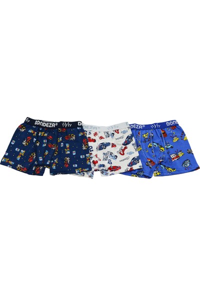 Pundikids Dondeza Çocuk Boxer 3'lü Pundikids Dondeza Çocuk Boxer 3'lü