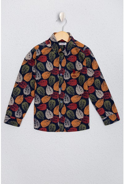 U.S. Polo Assn. Erkek Çocuk Kırmızı Gömlek Uzunkol 50226495-Vr014