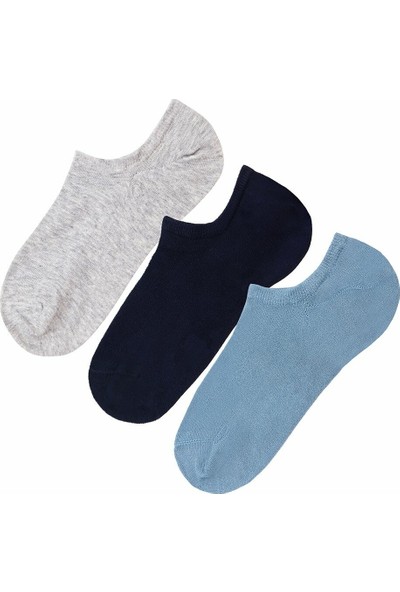 Suwen 3 Lü Paket Kadın Çorabı - Navy/ındıgo/gray Suwen 3 Lü Paket Kadın Çorabı - Navy/ındıgo/gray