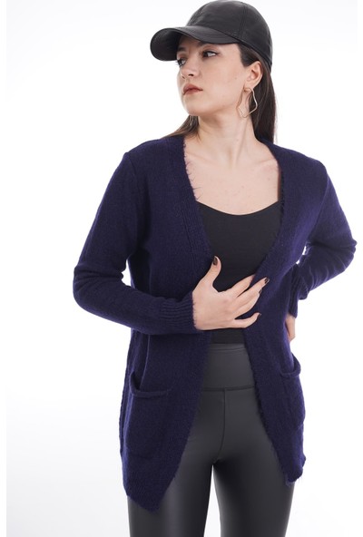 Butikburuc Kadın Laci Cepli Hırka Butikburuc Kadın Laci Cepli Hırka