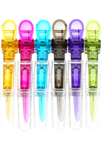 Buyfun 6 Adet Şeffaf Kesit Klipsi Kelepçeleri Kuaför Salonu Buyfun 6 Adet Şeffaf Kesit Klipsi Kelepçeleri Kuaför Salonu