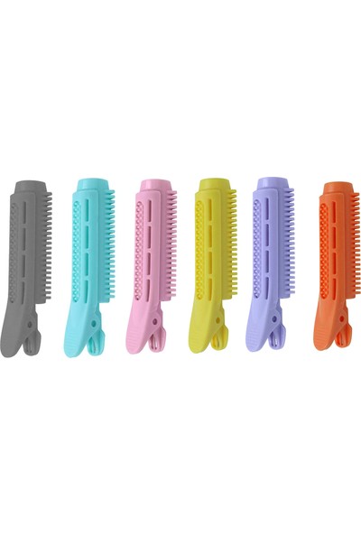 Buyfun 6 Adet Şekillendirici Bukle Klipsi Kendinden Kavrama