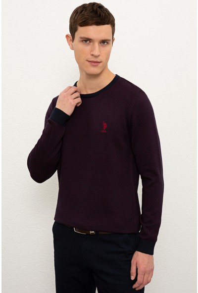 U.S. Polo Assn. Erkek Lacivert Triko Kazak 50229175-Vr033 U.S. Polo Assn. Erkek Lacivert Triko Kazak 50229175-Vr033
