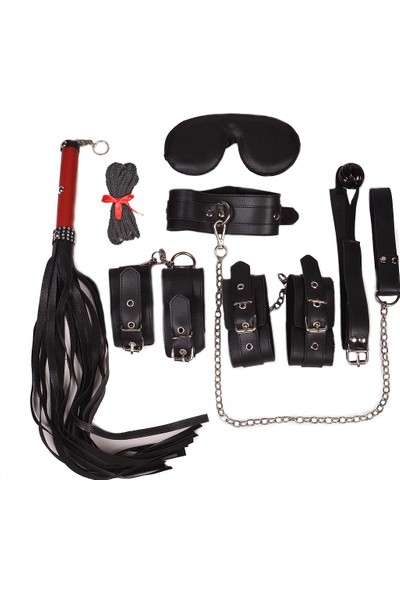 Hintohu Bondage Fetish Set 7 Parça Deri Fetiş Set