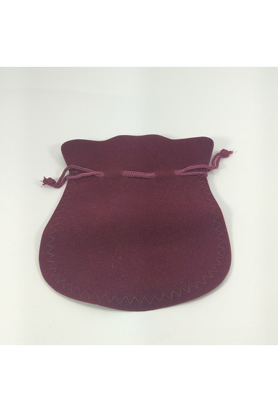Özer Kutu Kumaş Yuvarlak Kese 3.boy 12X13 cm Bordo (100 Lü Paket) Özer Kutu Kumaş Yuvarlak Kese 3.boy 12X13 cm Bordo (100 Lü Paket)