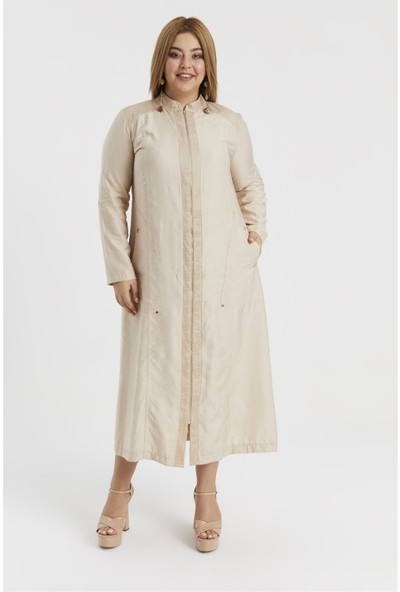 Accort S9-100 Dodi Kadın Ferace - Taş Accort S9-100 Dodi Kadın Ferace - Taş