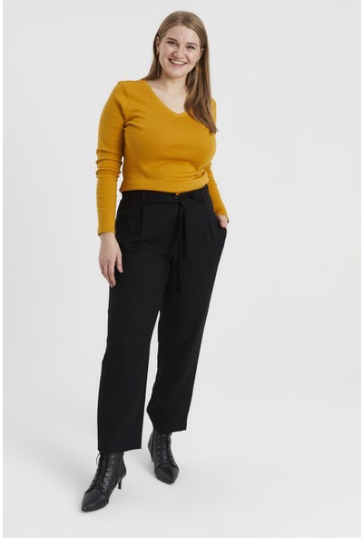 Accort S2-241 Santo Kadın Pantolon - Siyah Accort S2-241 Santo Kadın Pantolon - Siyah