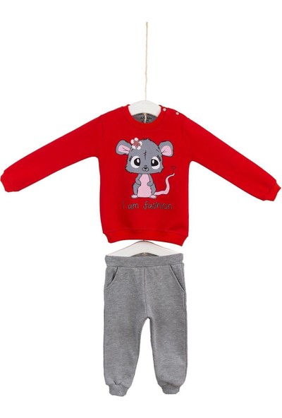 Aziz Bebe Kız Çocuk 64390 Eşofman Takımı