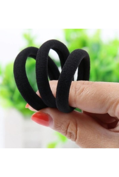 Sermet Süs Dünyası 12'li Siyah Kadın Lüx Halka Topuz-Örgü Lastik Saç Lastiği Toka Seti Sermet Süs Dünyası 12'li Siyah Kadın Lüx Halka Topuz-Örgü Lastik Saç Lastiği Toka Seti