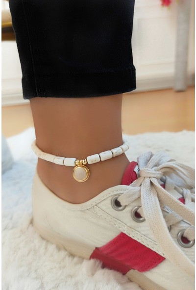 ÇLK Accessories Beyaz Boru Boncuk Halhal B250 ÇLK Accessories Beyaz Boru Boncuk Halhal B250