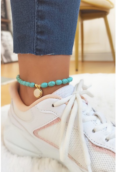 ÇLK Accessories Firuze Boncuk Halhal B250