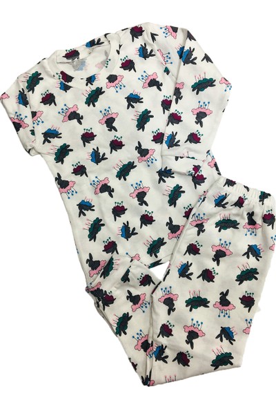 Nayinom Tavşanlı Mevsimlik Bebek Pijama Takım Kreş %100 Pamuk Nayinom Tavşanlı Mevsimlik Bebek Pijama Takım Kreş %100 Pamuk