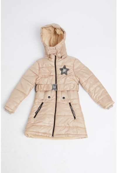 Gimer Avm Içi Yünlü Taşlı Şişme Kaban