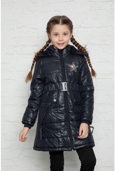 Gimer Avm Içi Yünlü Taşlı Şişme Kaban