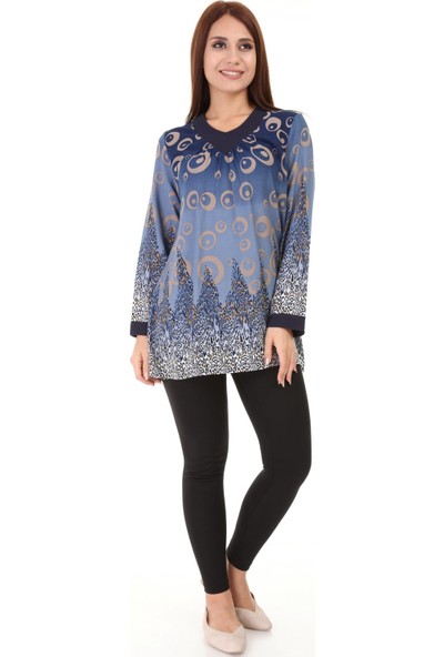 Likapa Uzun Kol Eteği Sulu Tunik Likapa Uzun Kol Eteği Sulu Tunik