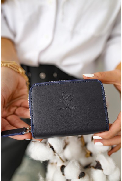 Limoya Tiara Lacivert Fermuarlı Kartlık