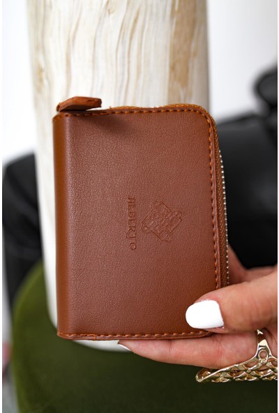 Limoya Tiara Taba Fermuarlı Kartlık