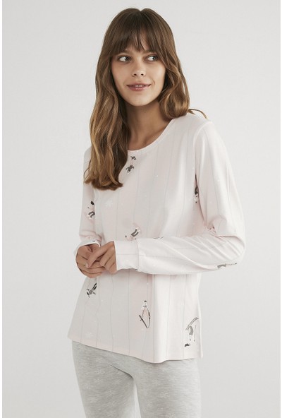 Penti Hot Tech Winter Joy Tişört Penti Hot Tech Winter Joy Tişört