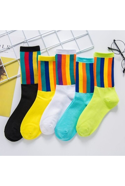 Zirve 5'li Renkli Kolej Çorap (Antibakteriyel Extra Soft) Zirve 5'li Renkli Kolej Çorap (Antibakteriyel Extra Soft)