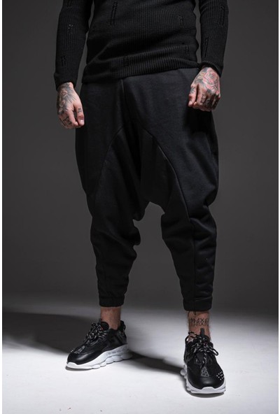 Xhan Siyah Bol Kesim Şalvar Eşofman Altı 1KXE8-44449-02 Xhan Siyah Bol Kesim Şalvar Eşofman Altı 1KXE8-44449-02