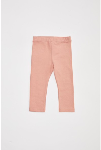 DeFacto Kız Bebek Regular Fit Uzun Tayt S1035A220WN