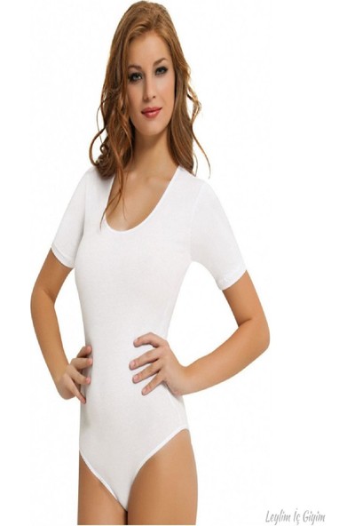 Nbb Beyaz 2945 Yarım Kollu Alttan Çıtçıtlı Bayan Body Nbb Beyaz 2945 Yarım Kollu Alttan Çıtçıtlı Bayan Body