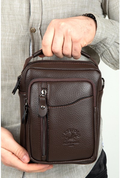 West Polo 7007 Erkek El ve Omuz Askılı Çanta Kahve West Polo 7007 Erkek El ve Omuz Askılı Çanta Kahve