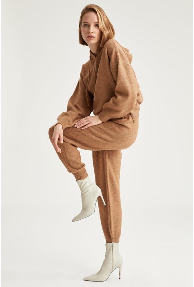 DeFacto Relax Fit Triko Jogger Pantolon T6130AZ20WN DeFacto Relax Fit Triko Jogger Pantolon T6130AZ20WN