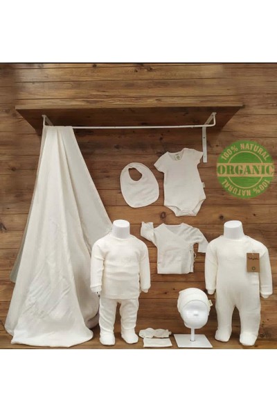 Babydola Organik Yenidoğan 10'Lu Hastane Çıkışı Zıbın Set Oeko-Tex ⓡ Babydola Organik Yenidoğan 10'Lu Hastane Çıkışı Zıbın Set Oeko-Tex ⓡ