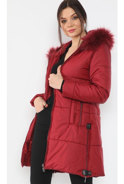 Dewberry Z6668 Dewberry Bayan Kaban-Bordo Dewberry Z6668 Dewberry Bayan Kaban-Bordo