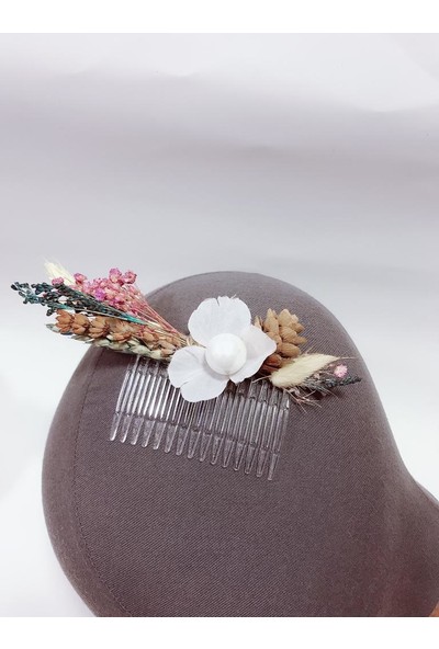 Alaz Tasarım Hobi Kuru Çiçekli Tarak Toka Alaz Tasarım Hobi Kuru Çiçekli Tarak Toka