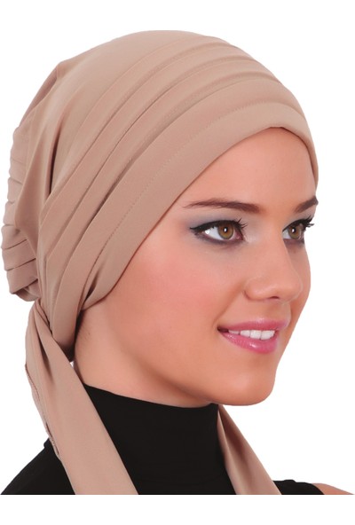 Fidan Bone Pileli Bağlama Hazır Türban Tesettür Bone Fidan Bone Pileli Bağlama Hazır Türban Tesettür Bone