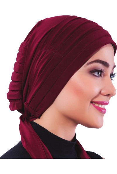 Fidan Bone Pileli Bağlama Hazır Türban Tesettür Bone Fidan Bone Pileli Bağlama Hazır Türban Tesettür Bone