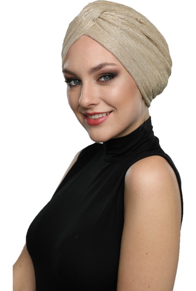 Fidan Bone Simli Çapraz Astarlı Hazır Türban Tesettür Bone Fidan Bone Simli Çapraz Astarlı Hazır Türban Tesettür Bone