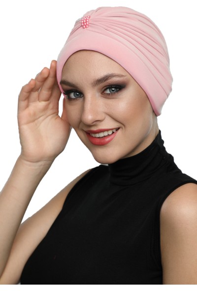 Fidan Bone Incili Işlemeli Hazır Türban Tesettür Bone Fidan Bone Incili Işlemeli Hazır Türban Tesettür Bone