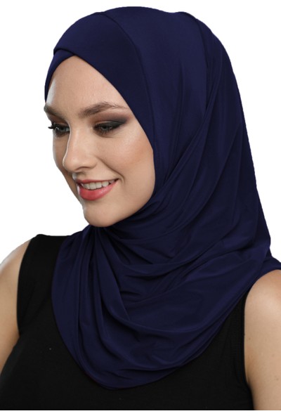 Fidan Bone Sarmalı Takmatik Hazır Türban Tesettür Bone Namaz Örtüsü