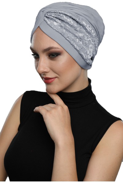 Fidan Bone Çapraz Dantel Hazır Türban Tesettür Havuz Bonesi Fidan Bone Çapraz Dantel Hazır Türban Tesettür Havuz Bonesi