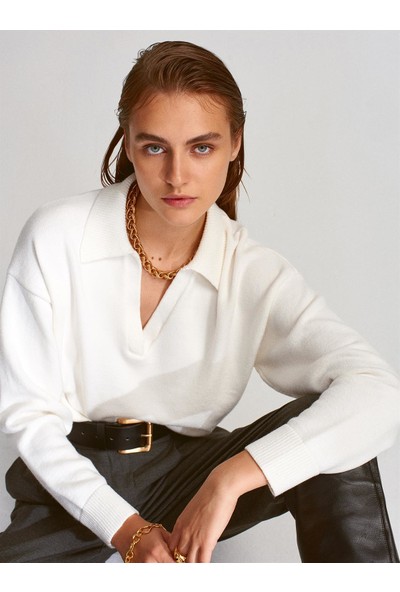 Dilvin 2677 Polo Yaka Kazak