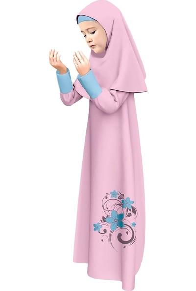 Liyavera Kız Çocuk Namaz Elbisesi Liyavera Kız Çocuk Namaz Elbisesi