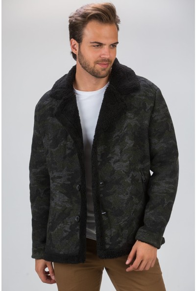 Geelong Erkek Haki Kaşe Mont