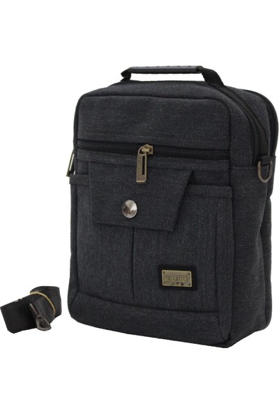 Seventeen 4982 Kanvas Kumaş, Kulplu ve Omuz Askılı Portföy Çanta