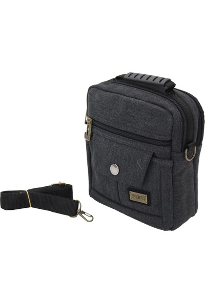 Seventeen 4981 Kanvas Kumaş, Kulplu ve Omuz Askılı Portföy Çanta