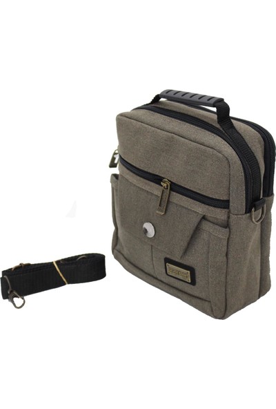 Seventeen 4981 Kanvas Kumaş, Kulplu ve Omuz Askılı Portföy Çanta