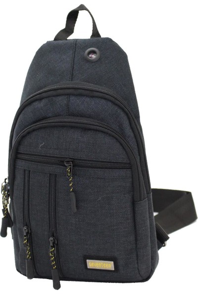 Seventeen 3472 Tek Omuz Askılı Sırt - Göğüs Çantası - Body Bag, Keten