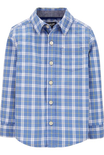 Oshkosh Küçük Erkek Çocuk Gömlek 2J012410 Kiremit 2 Yaş Oshkosh Küçük Erkek Çocuk Gömlek 2J012410 Kiremit 2 Yaş