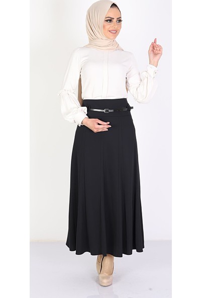 Epaavm Kemerli Parçalı Etek