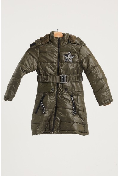 Epaavm Kapşonlu Içi Yünlü Şişme Kaban