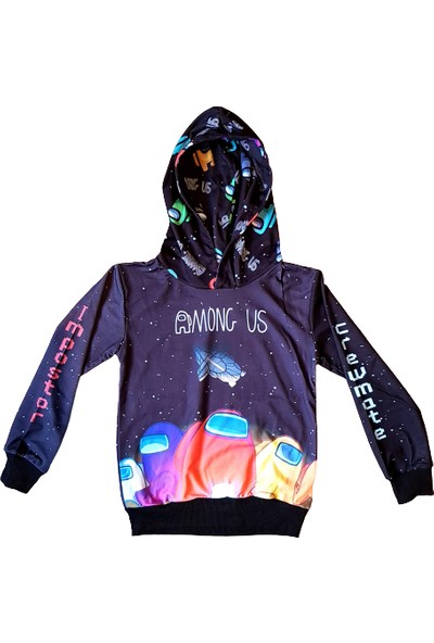 Among Us Hayranlarına En Özel Tasarım-Özel Baskı Çocuk Sweat